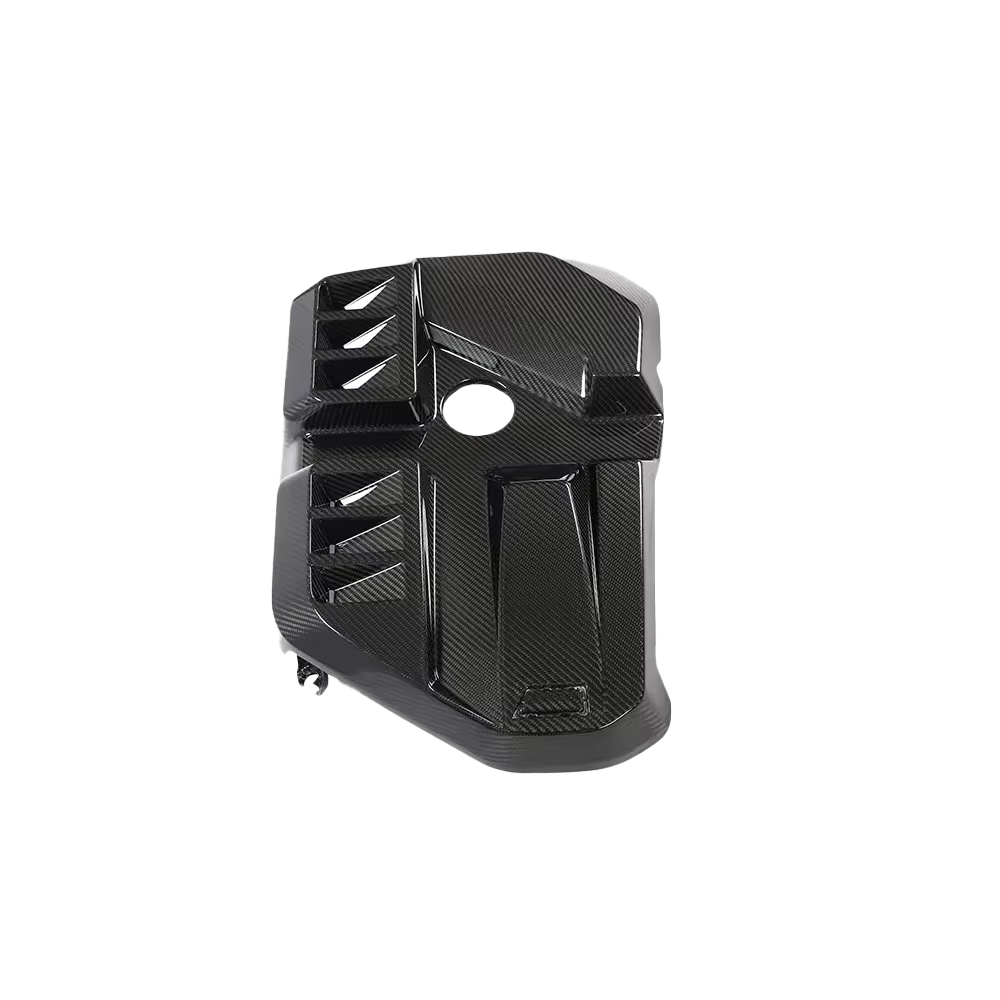 BMW M3 & M4 (G80/G82/G83) Carbon Fibre Engine Cover – Carbon Noire
