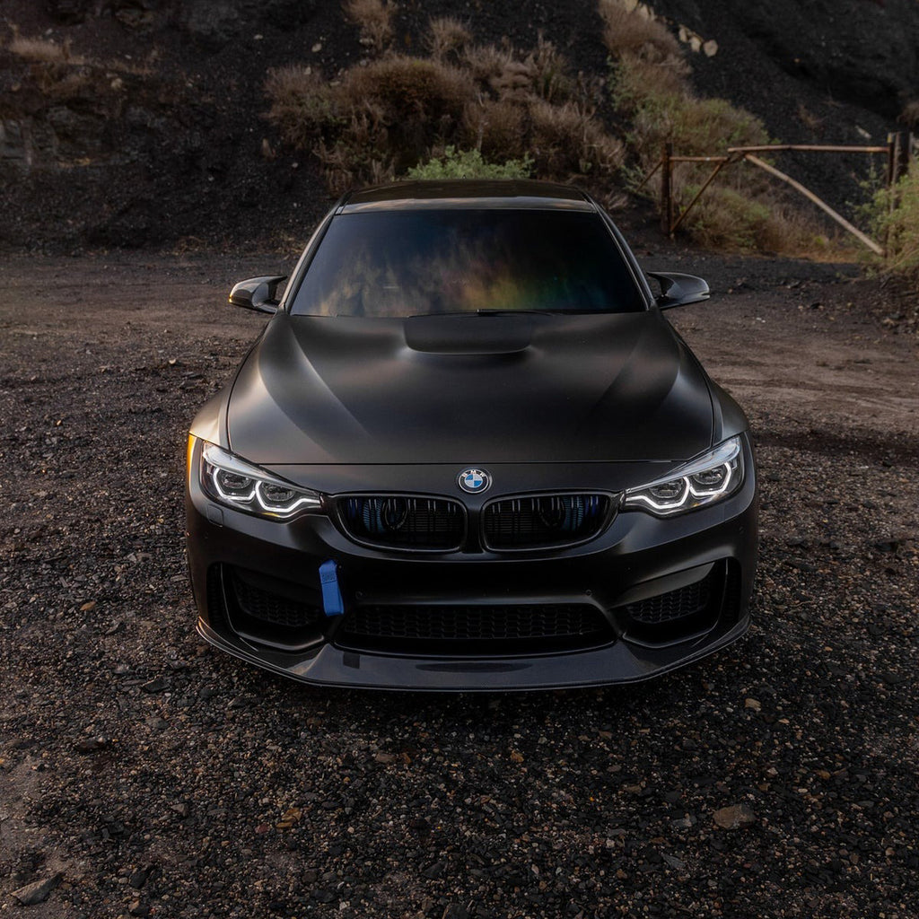 Ikon Style LCI Headlights for BMW M3 & M4 (F80/F82/F83) | Carbon Noire